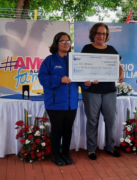 MIFAM recibe utilidades de Lotería correspondiente a septiembre ...
